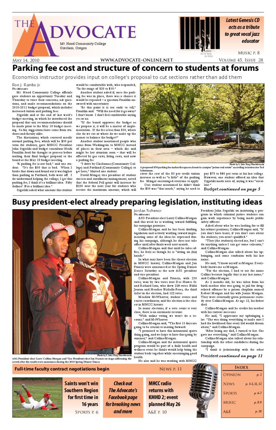 The Advocate Issue 28 by The Advocate - Issuu