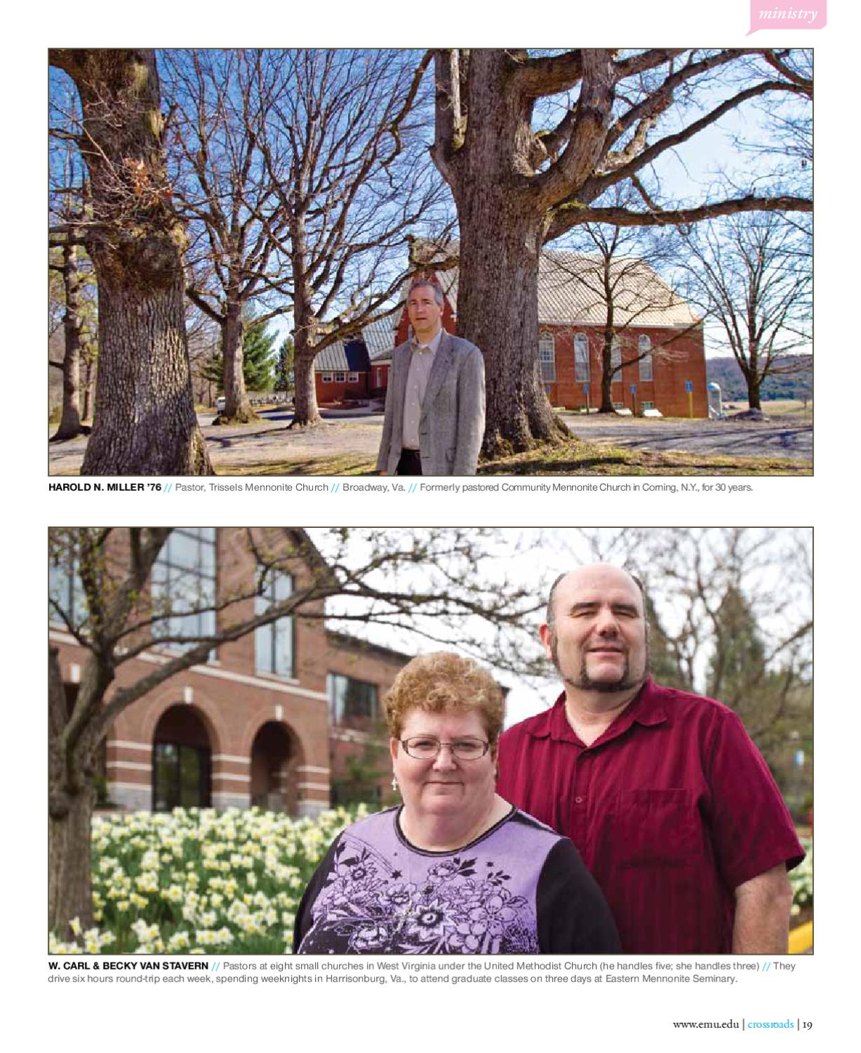 Crossroads Spring 2010 - Alumni Magazine of Eastern Mennonite ...