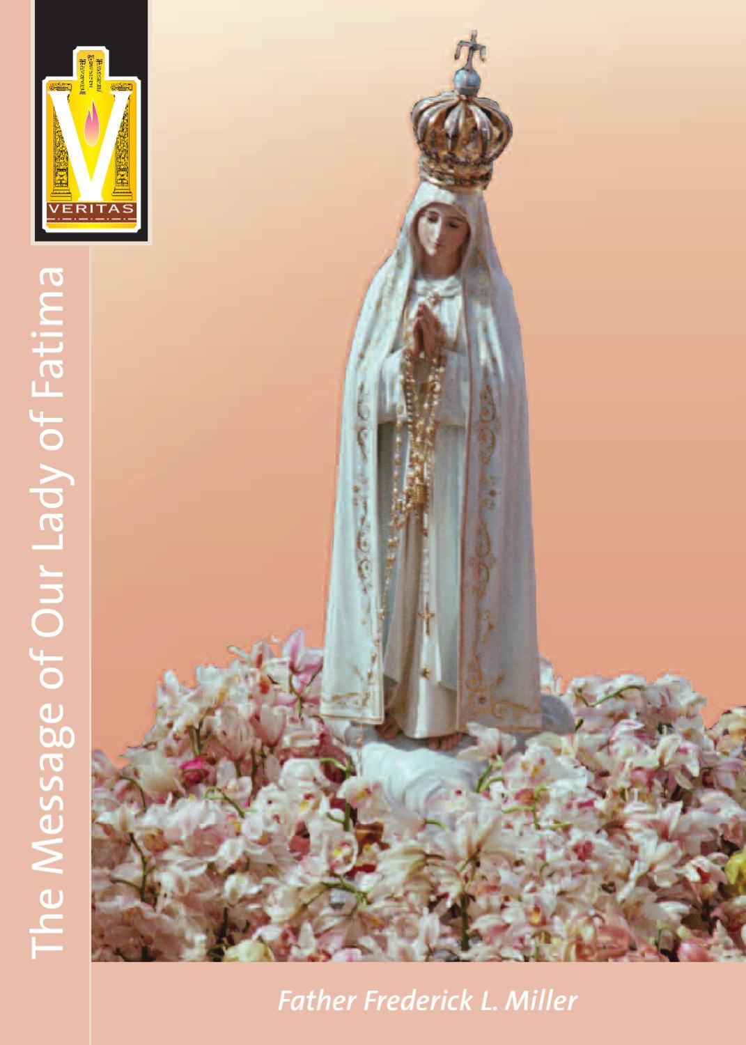 The Message of Our Lady of Fatima by Catholic Information Service ...