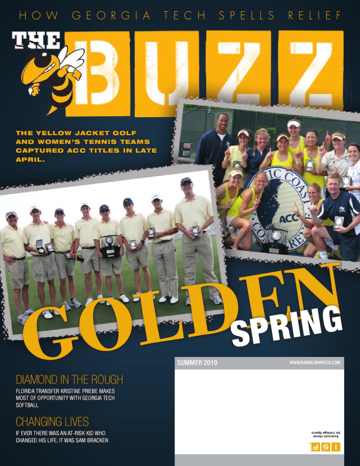 Georgia Tech -The Buzz Magazine - Summer 2010 by GTAthletics - Issuu