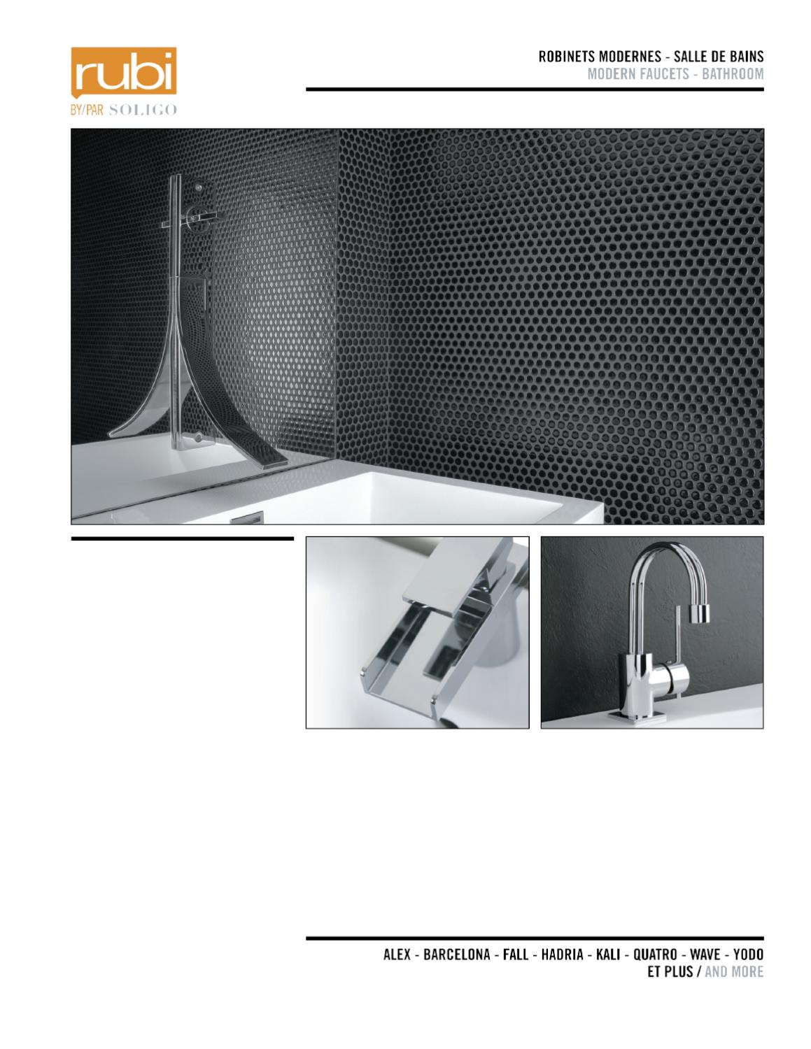 Modern Bathroom Faucets by Rubi - Issuu
