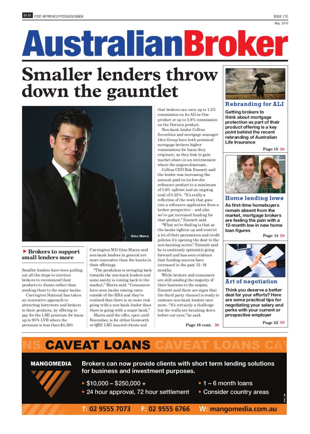 Australian Broker magazine Issue 7.10 by Key Media - Issuu