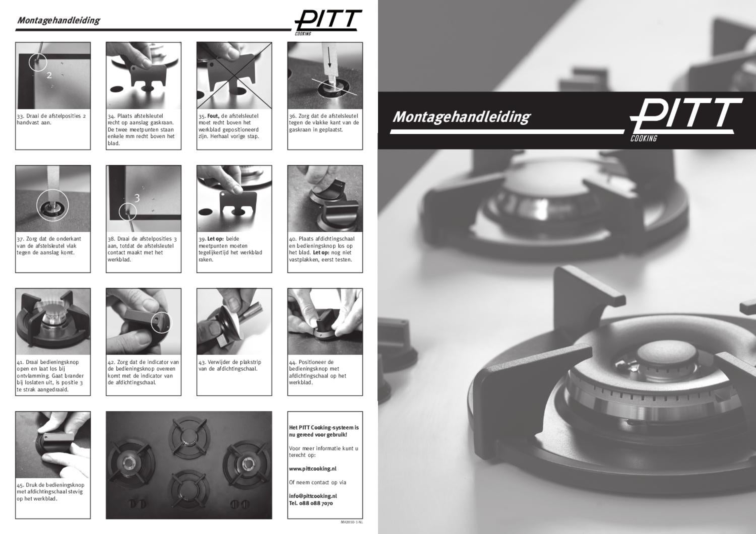 Montagehandleiding PITT Cooking by PITT cooking - Issuu