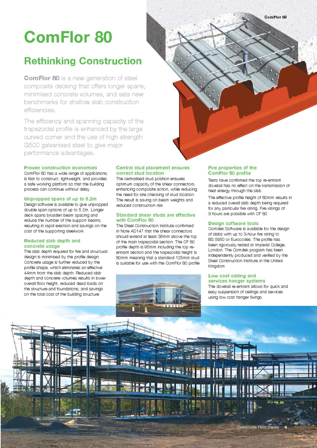 ComFlor 80 by Steel & Tube - Issuu