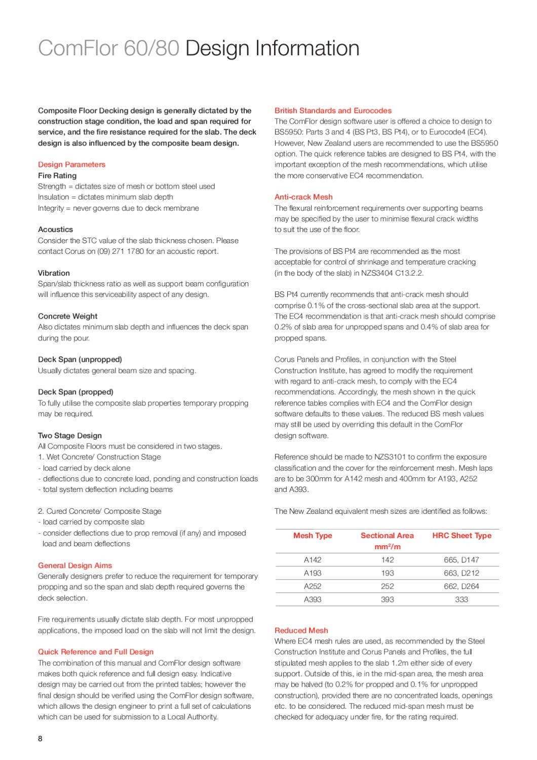 ComFlor 60 by Steel & Tube - Issuu