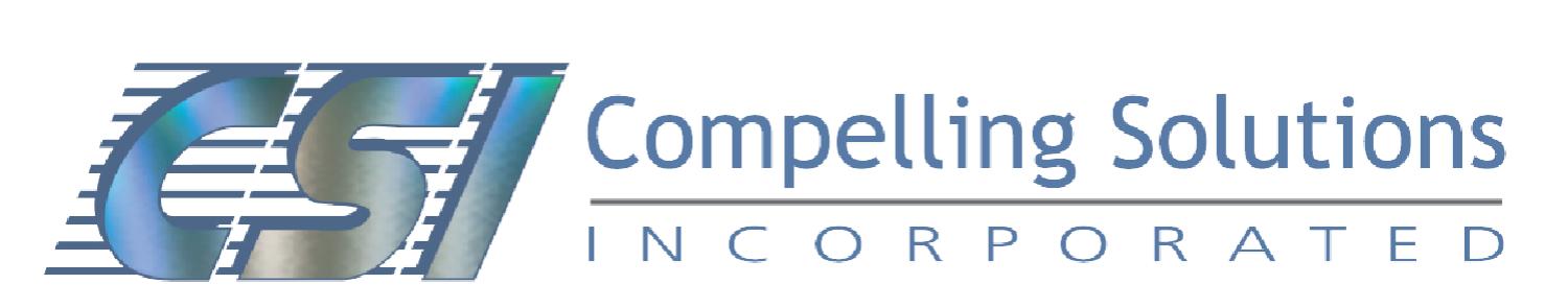 CSI Compelling Solutions Inc. logo by Darlington-Smith Graphics - Issuu