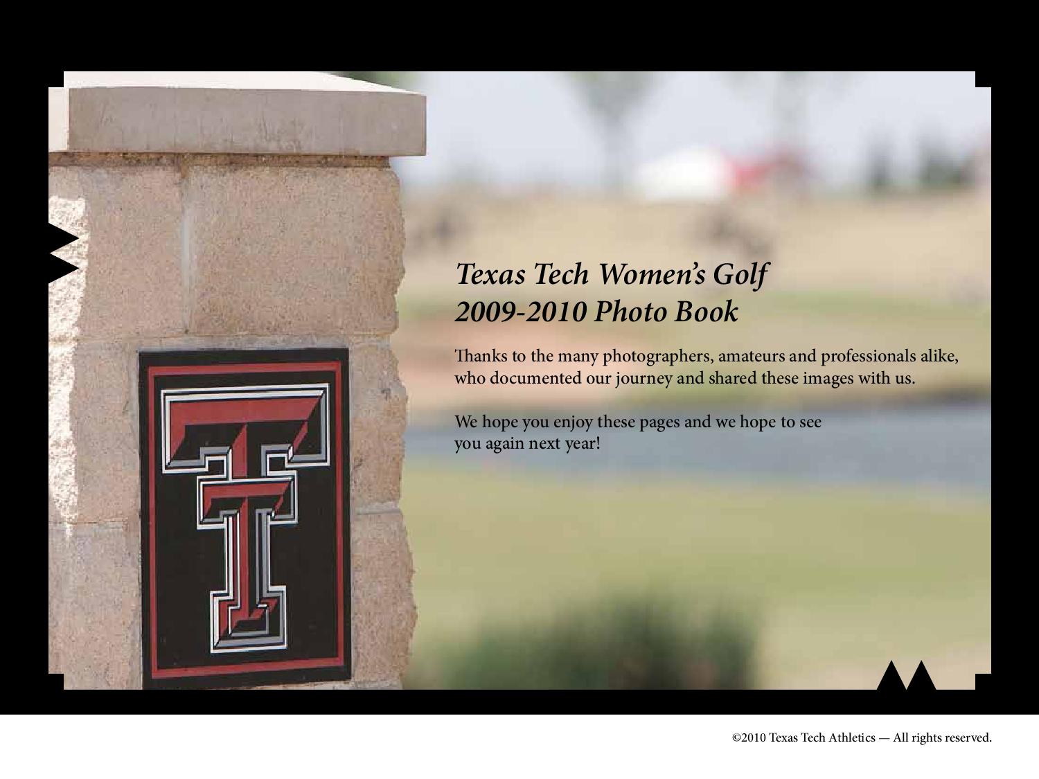 Texas Tech Women's Golf Photo Book by Texas Tech Athletics - Issuu
