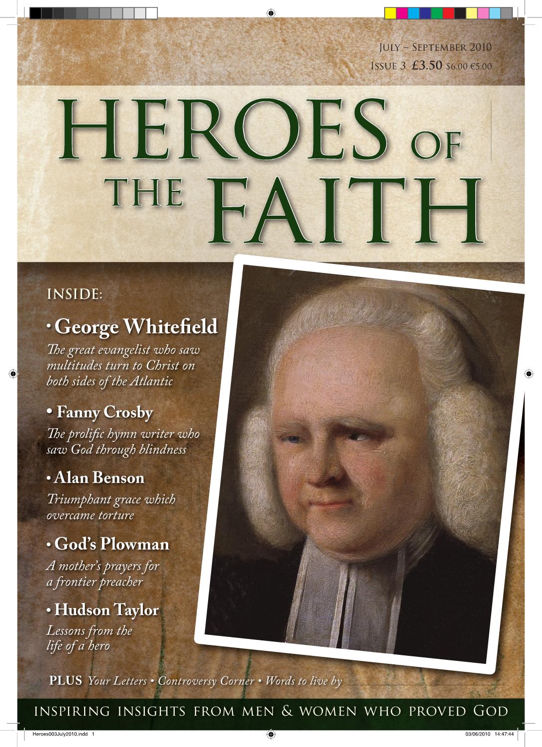 Heroes of the Faith by New Life Publishing Co - Issuu