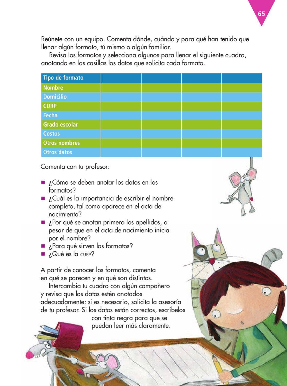 Español 4to Grado Bloques 3, 4 y 5. by Rarámuri - Issuu