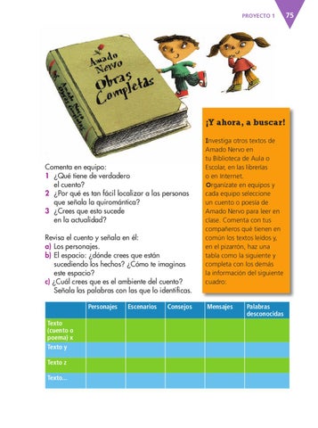 Español 4to Grado Bloques 3, 4 y 5. by Rarámuri - Issuu