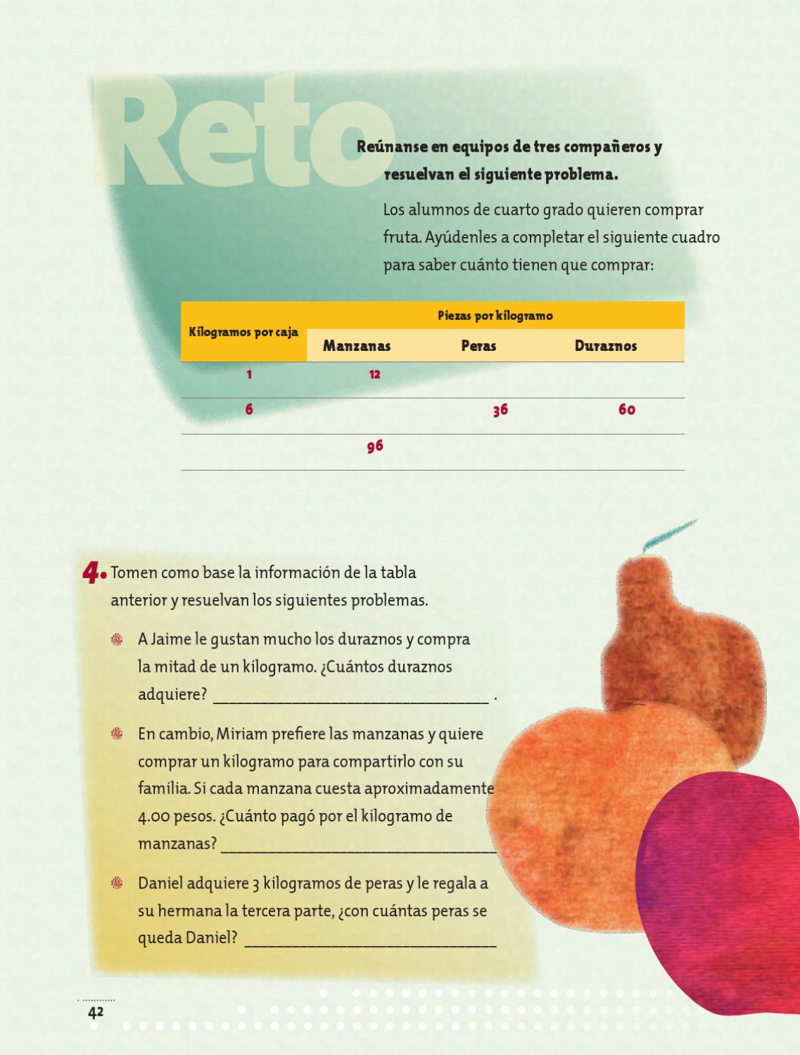 Matematicas 4to. Grado Bloques 1 y 2 by Rarámuri - Issuu