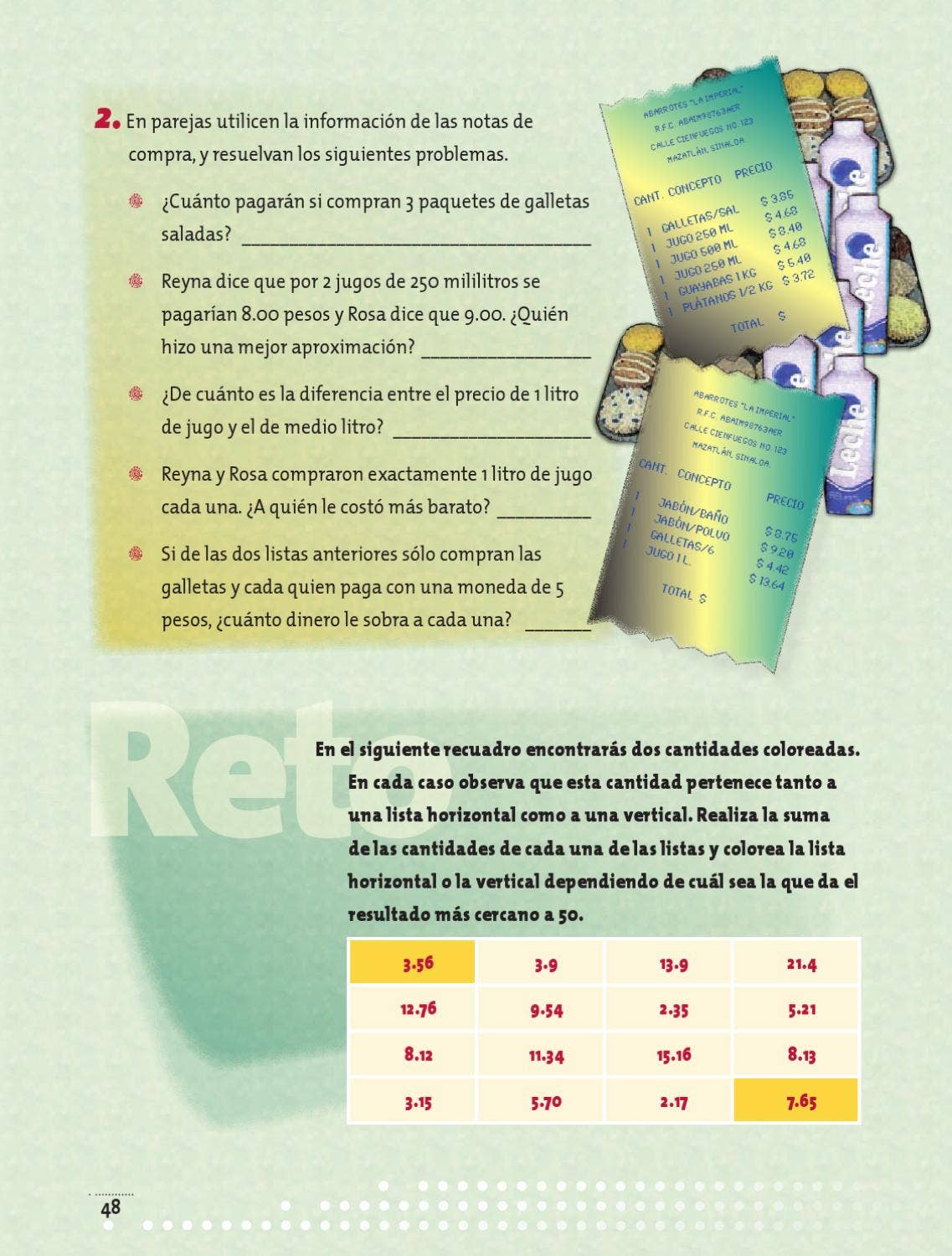 Matematicas 4to. Grado Bloques 3, 4 y 5. by Rarámuri - Issuu
