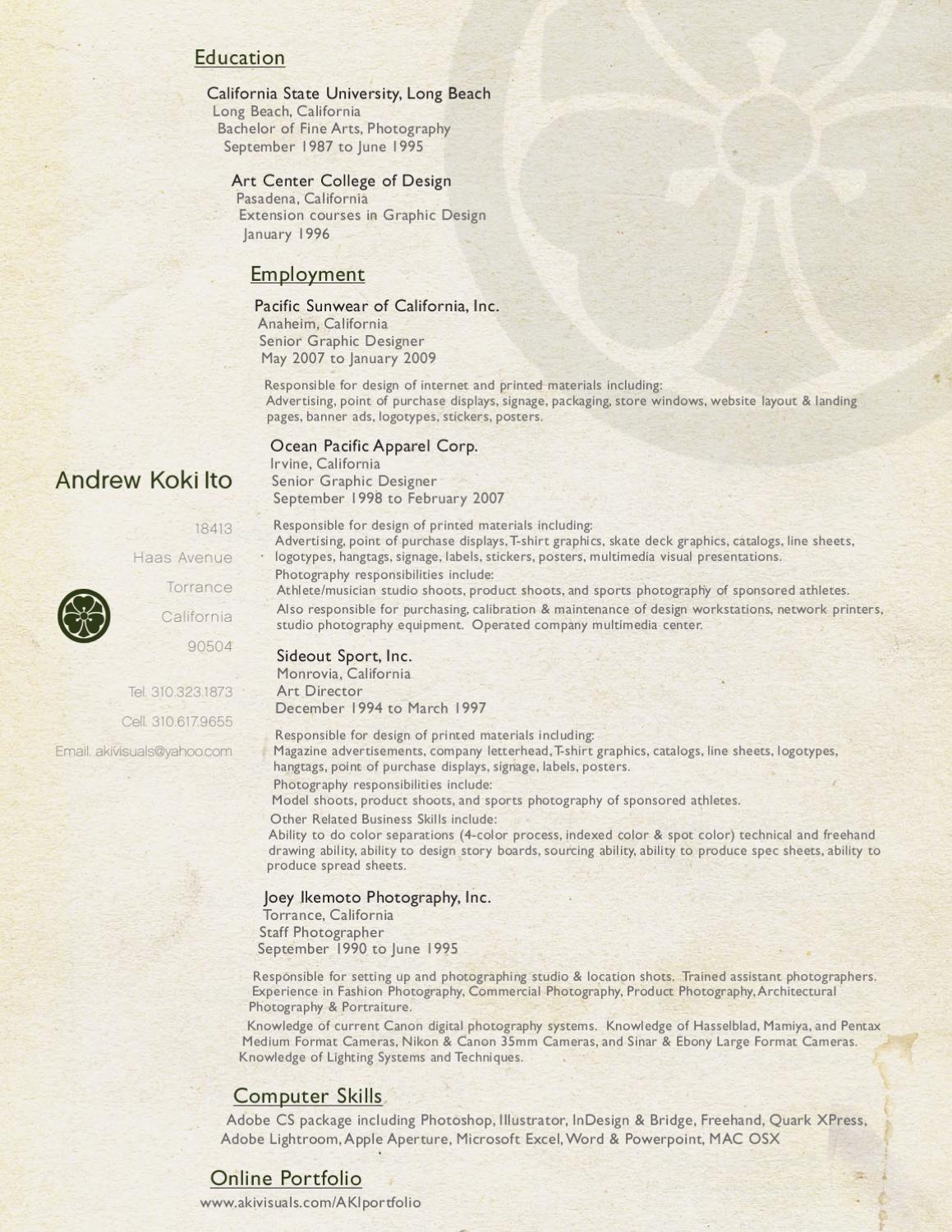 Andrew K Ito Design Portfolio by Andrew Ito - Issuu