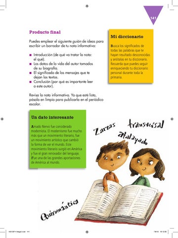 Español 4to. Grado by Rarámuri - Issuu