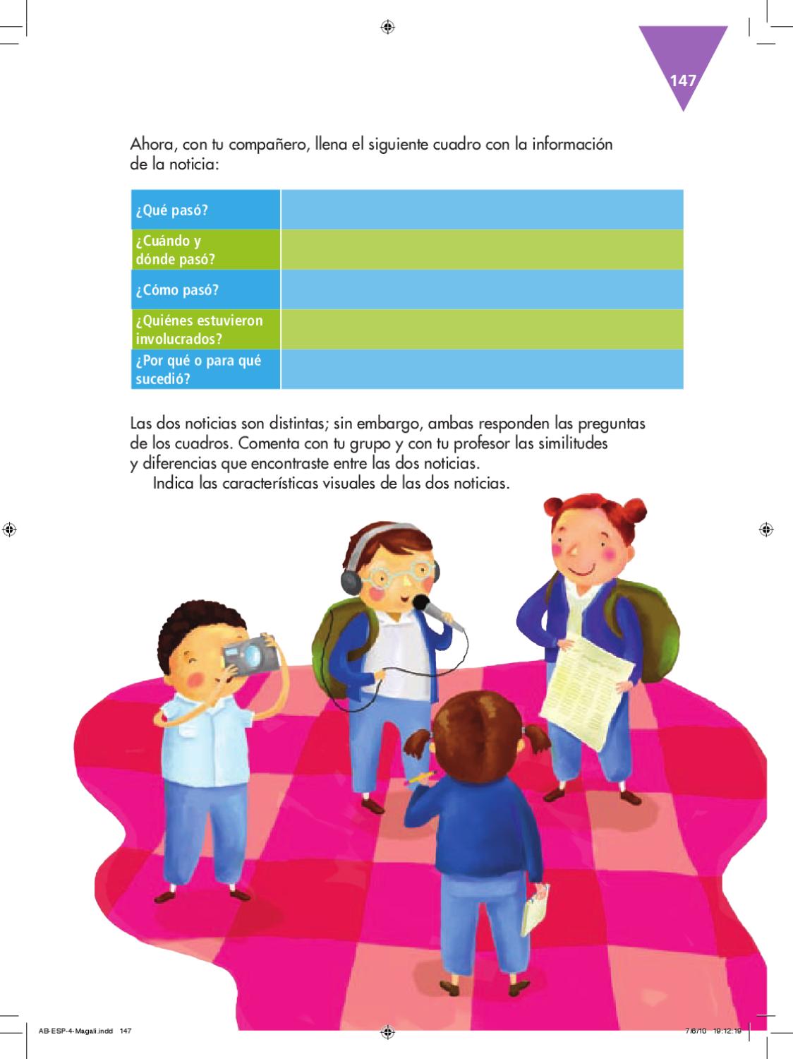 Español 4to. Grado by Rarámuri - Issuu