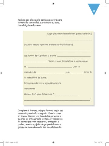 Español 4to. Grado by Rarámuri - Issuu