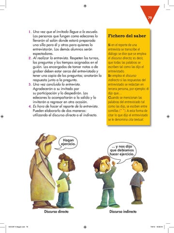 Español 4to. Grado by Rarámuri - Issuu