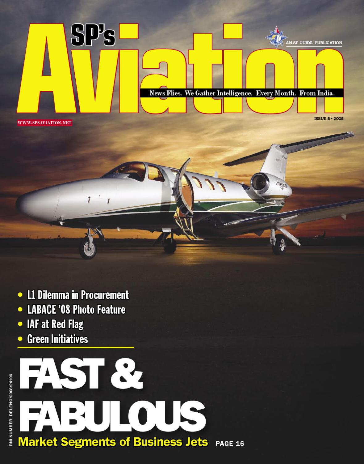 SP's Aviation August 2008 by SP Guide Publications Pvt Ltd - Issuu