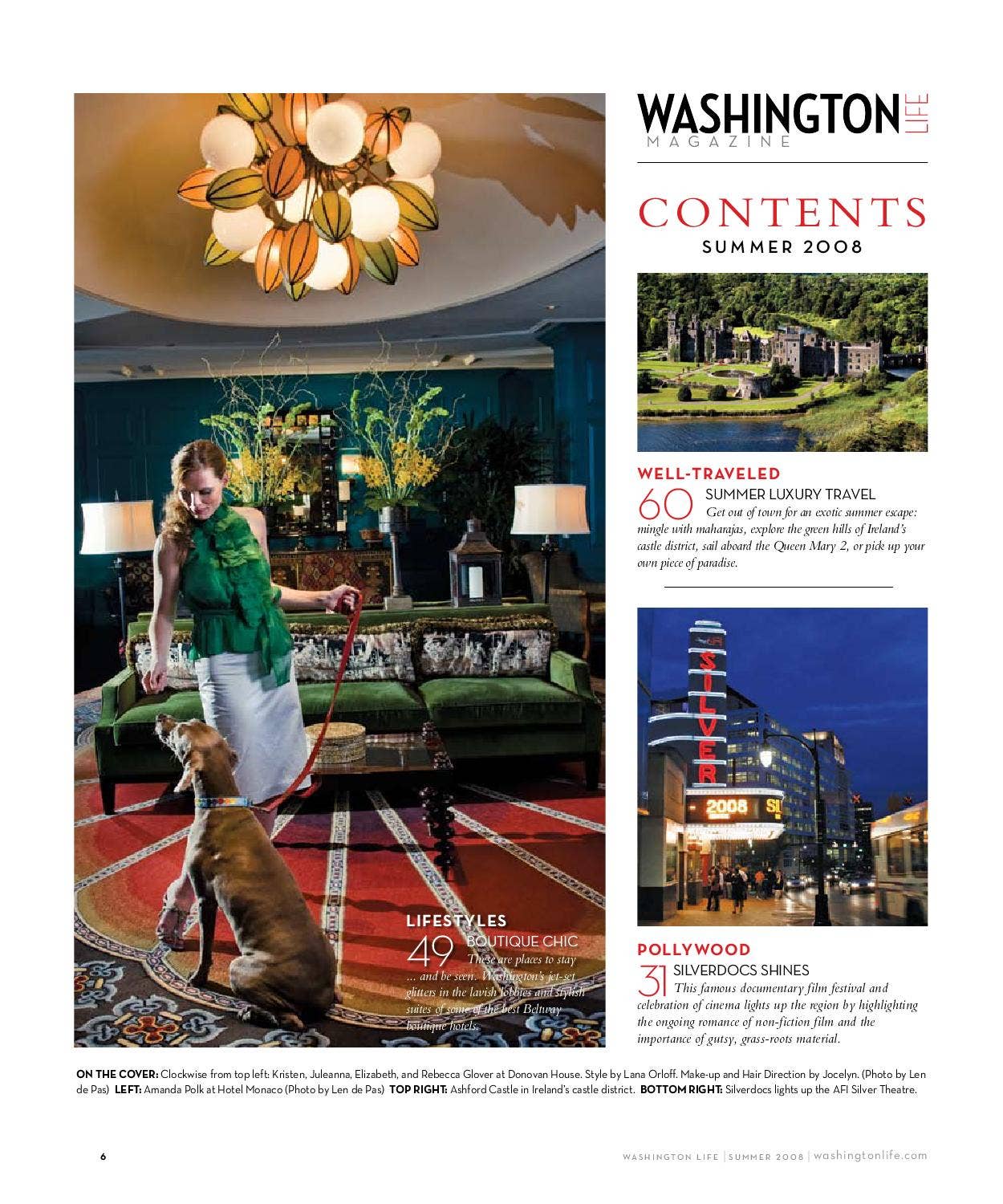 Washington Life Magazine - Summer 2008 by Washington Life Magazine - Issuu