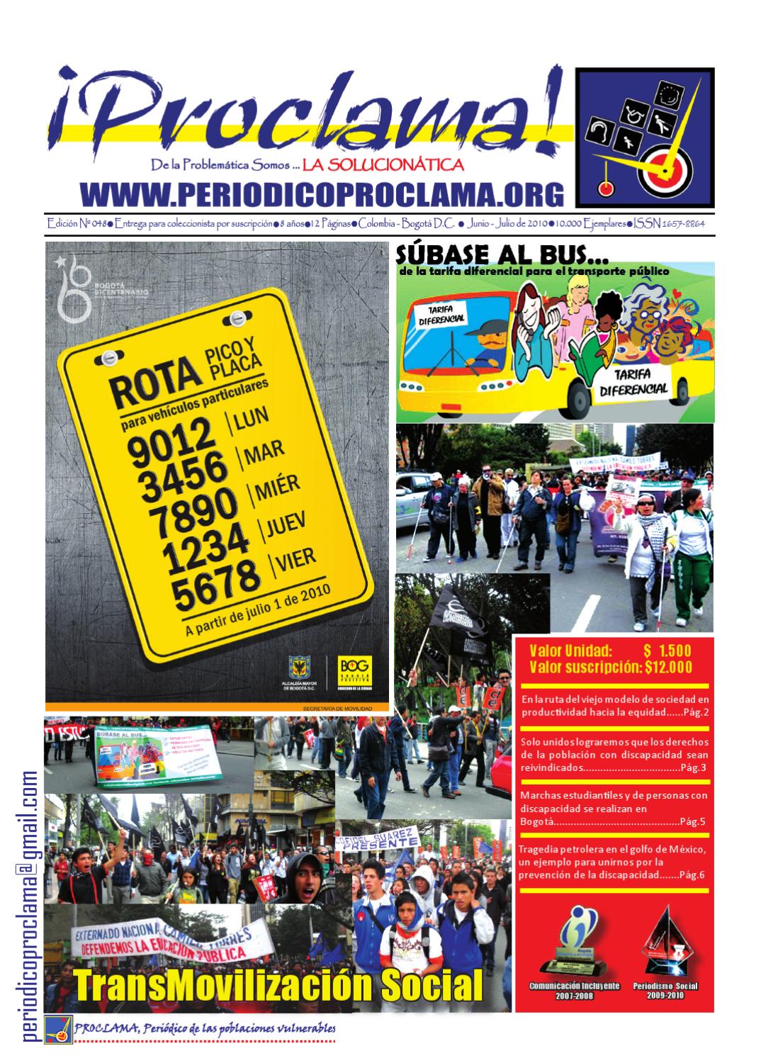 PROCLAMA 48 by PERIÓDICO PROCLAMA - Issuu