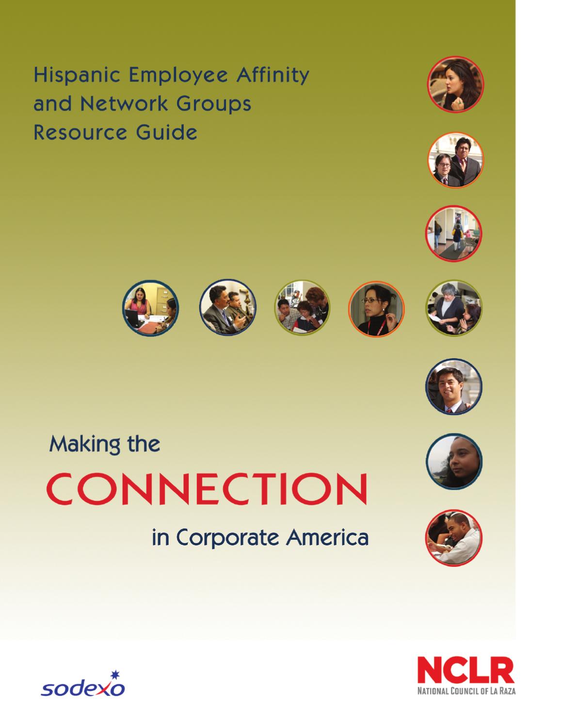 Hispanic Affinity and Network Groups: Making the Connection in ...