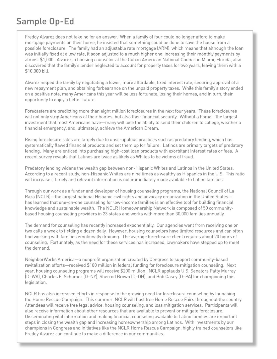 Sample Op-Ed by UnidosUS - Issuu