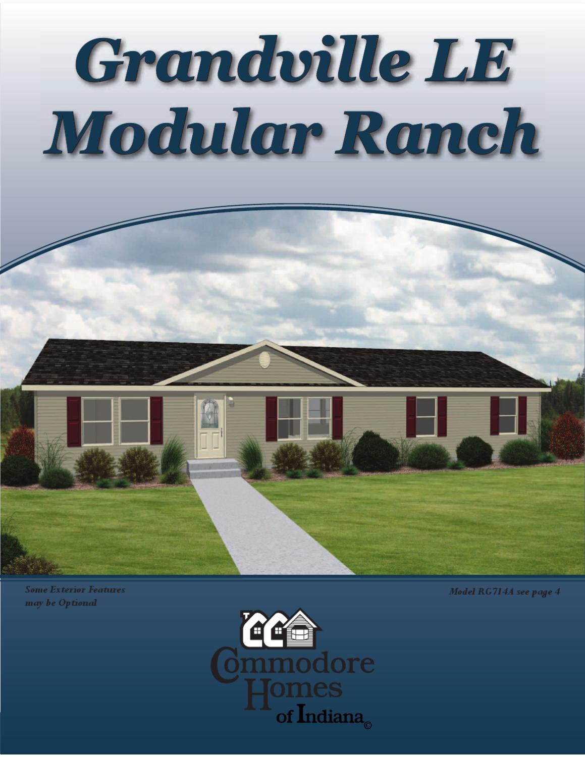 Grandville LE Modular Ranch by Commodore Homes, LLC - Issuu