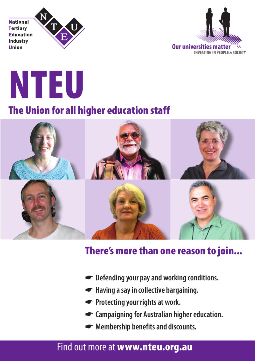 NTEU Recruitment brochure by NTEU - Issuu
