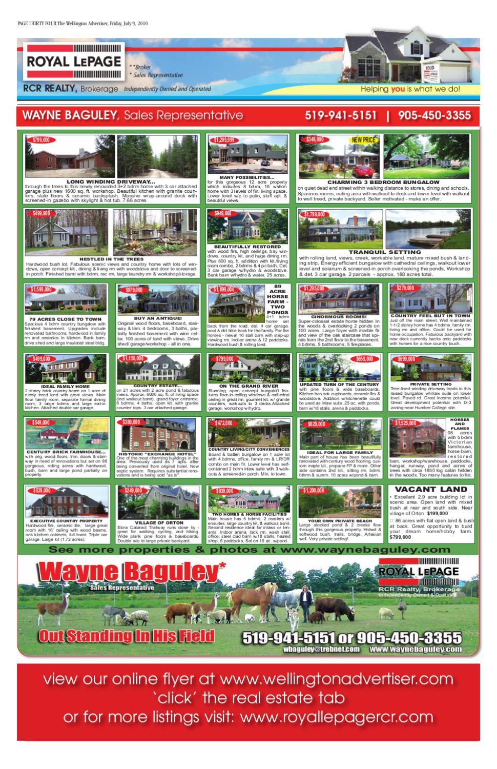 Royal Lepage RCR 070910 by WHA Publications Ltd. - Issuu