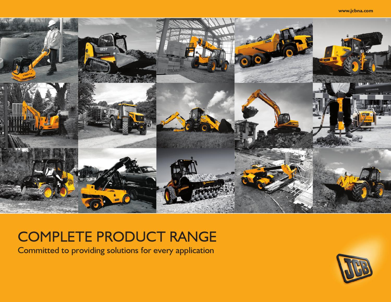 JCB Complete Range Brochure by Junkstar - Issuu