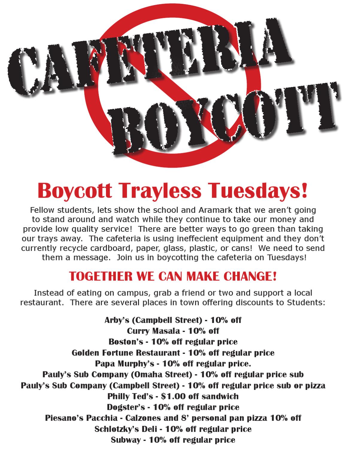 Boycott Poster by Erica Kjar - Issuu