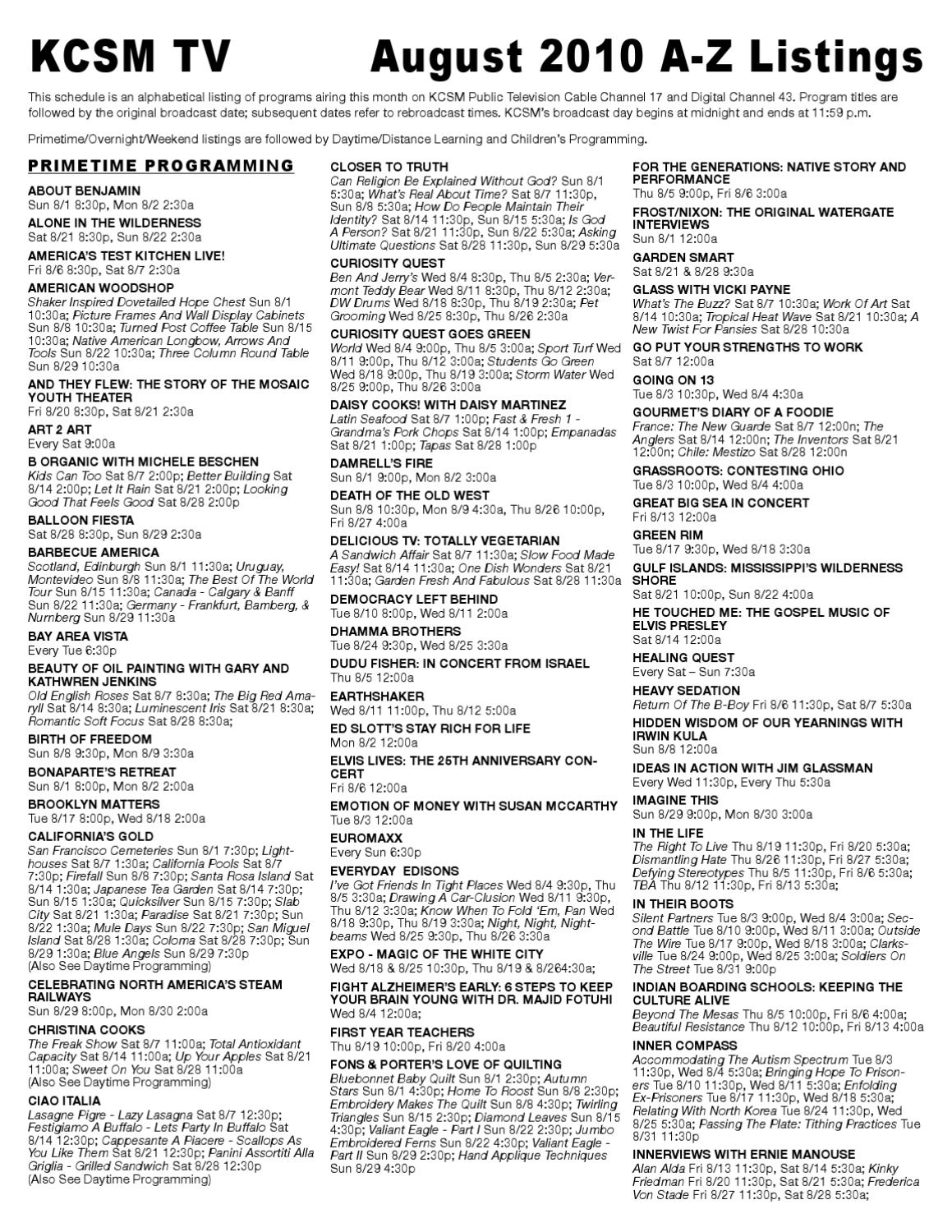 aug2010_az_issuu by KCSM-FM Jazz 91 - Issuu