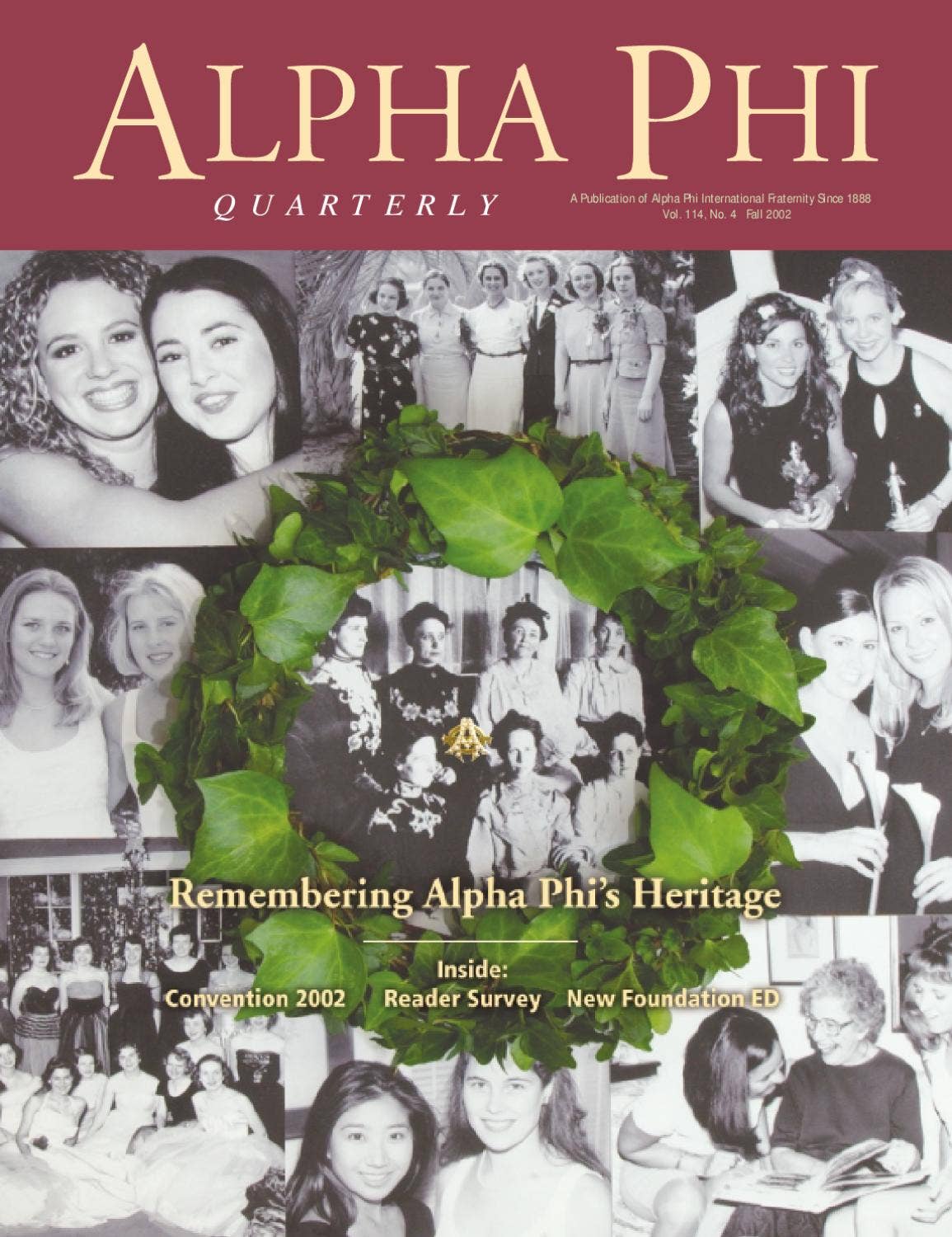 Fall 2002 Alpha Phi Quarterly by Alpha Phi International Fraternity - Issuu