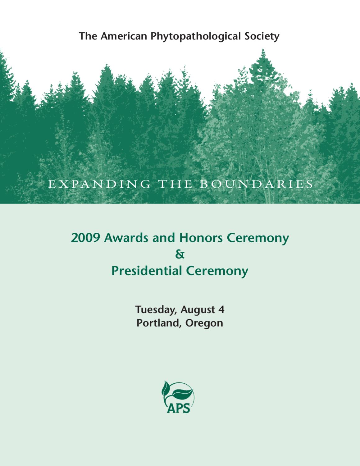 09_awards_brochure by Scientific Societies - Issuu