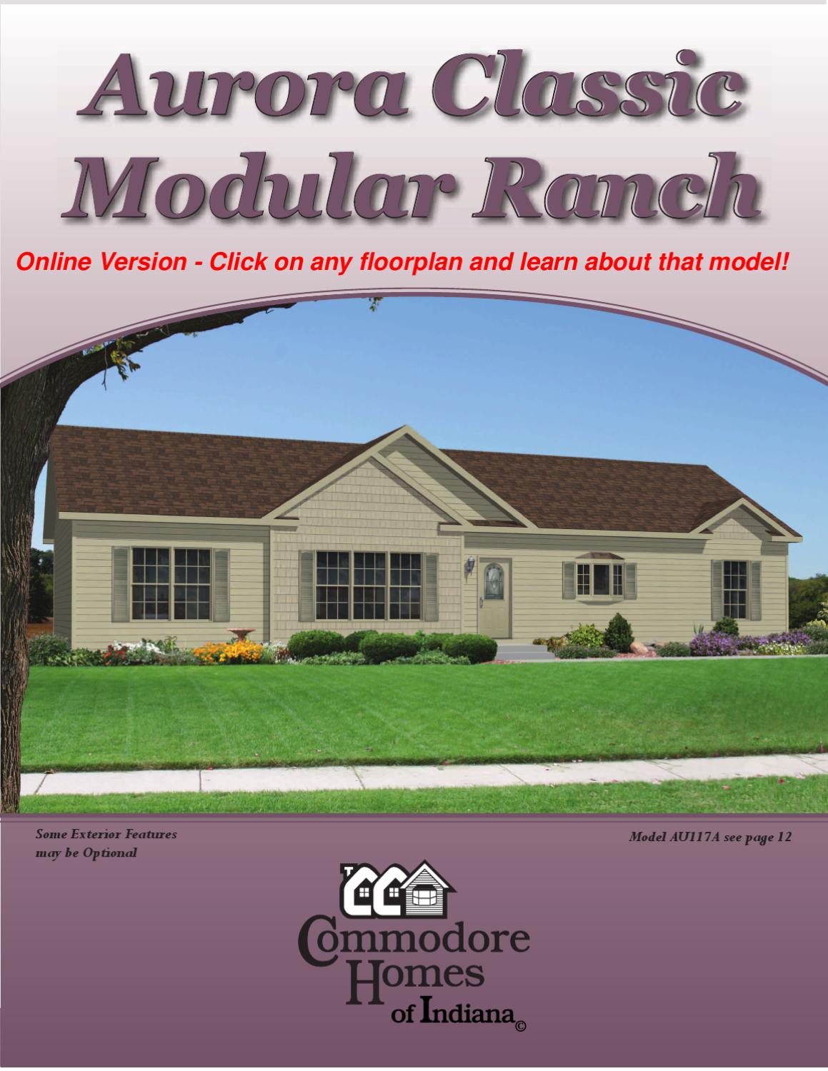 Aurora Classic Modular Ranch by Commodore Homes, LLC - Issuu