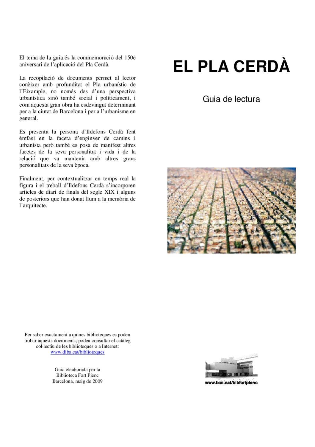 El Pla Cerdà by Biblioteca Sagrada Familia - Issuu