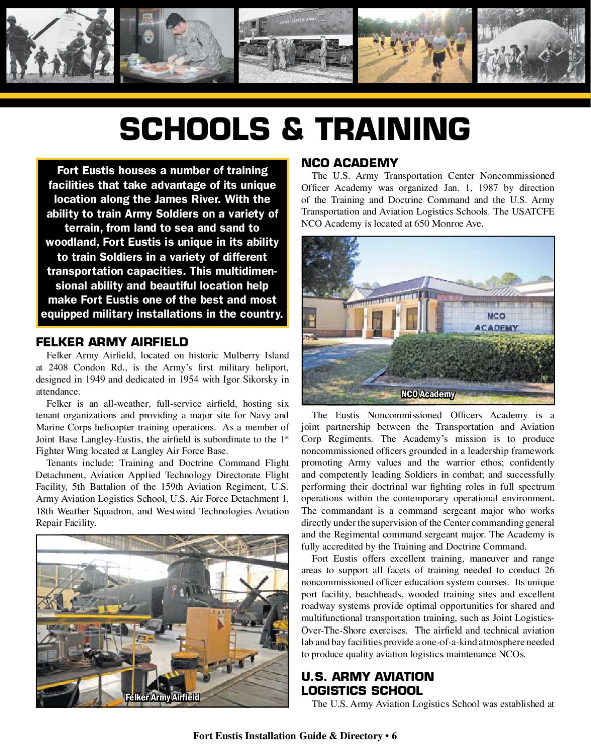Fort Eustis 2010 Installation Guide and Directory by Military News - Issuu