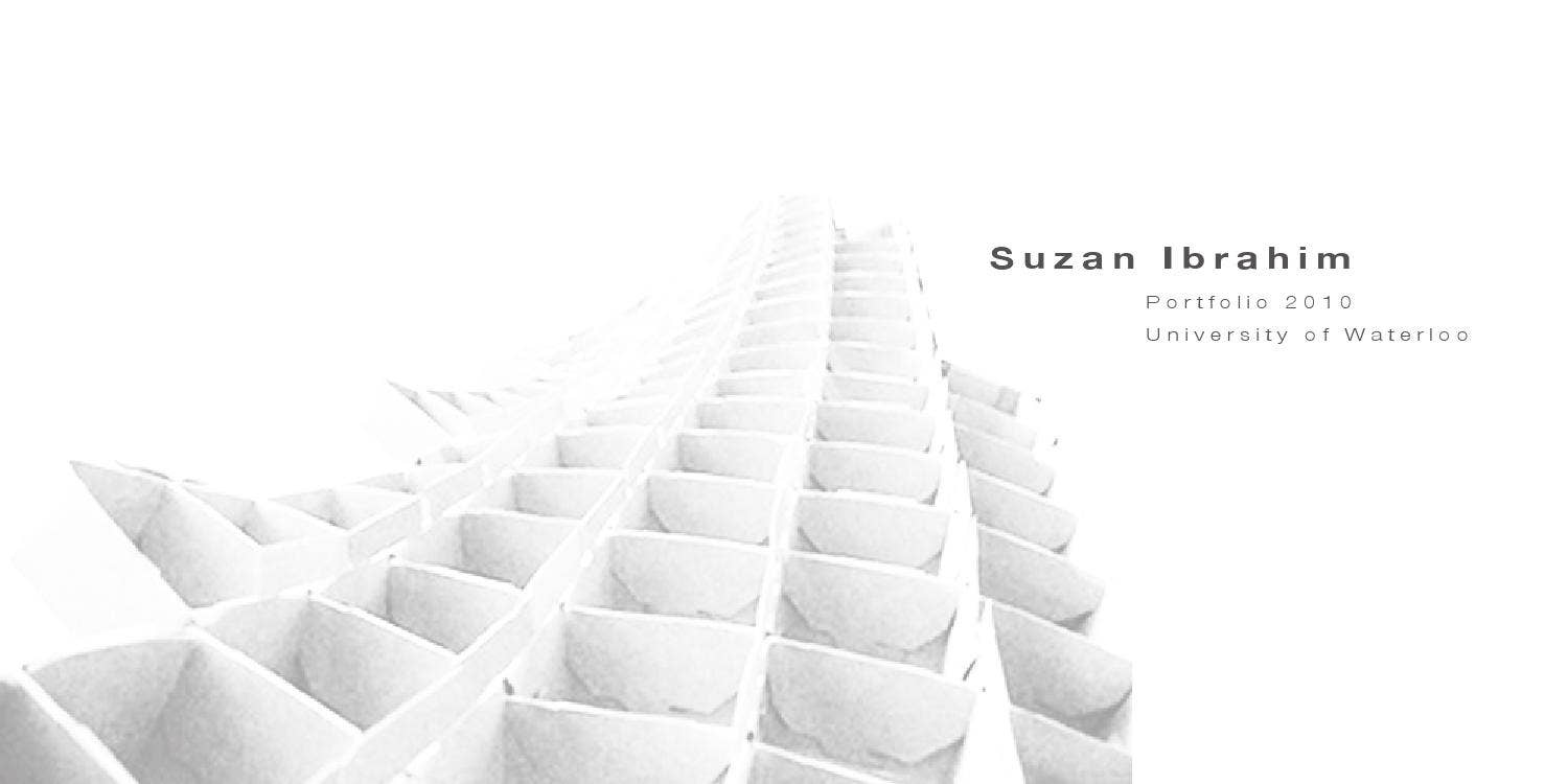 Suzan Ibrahim Portfolio 2010 by Suz Ibrahim - Issuu