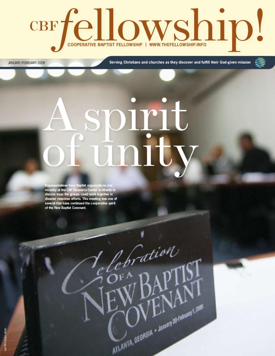 2009 January/February fellowship! by Cooperative Baptist Fellowship - Issuu