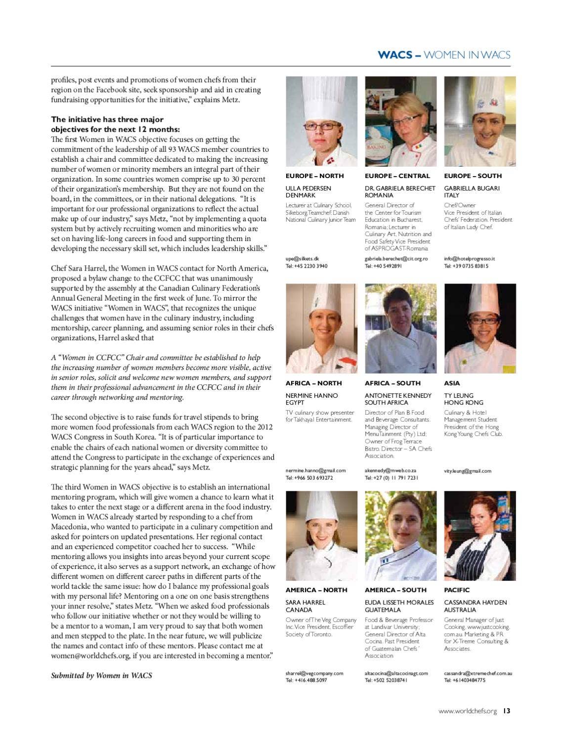 World Chefs Magazine 2 by World Association of Chefs' Societies - Issuu