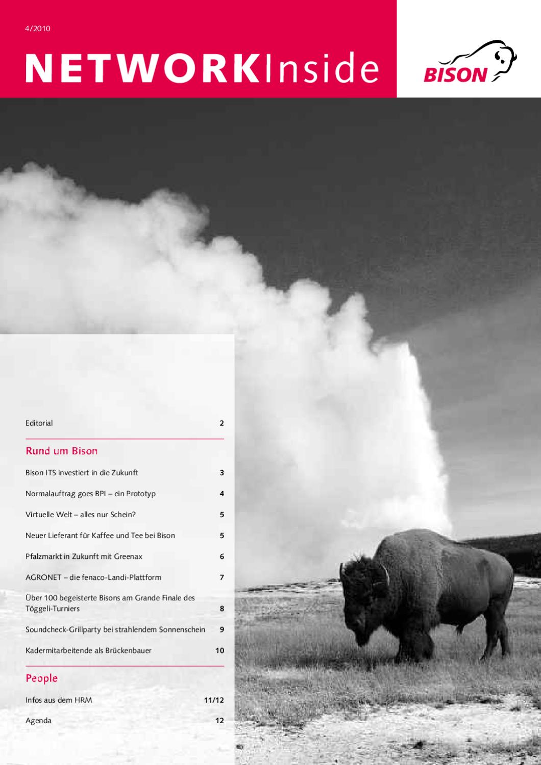 Network Inside 4/2010 by Bison Schweiz AG - Issuu