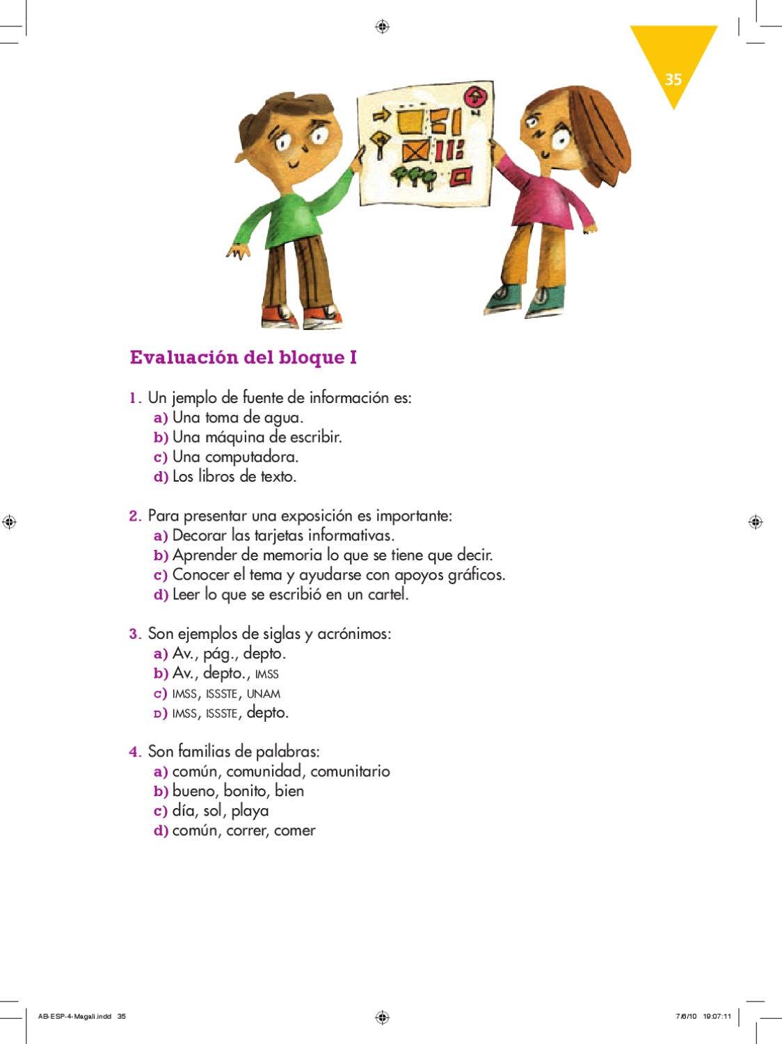 Español 4to. Grado by Rarámuri - Issuu
