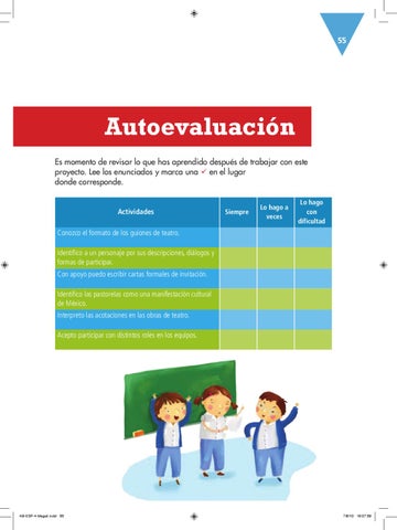 Español 4to. Grado by Rarámuri - Issuu