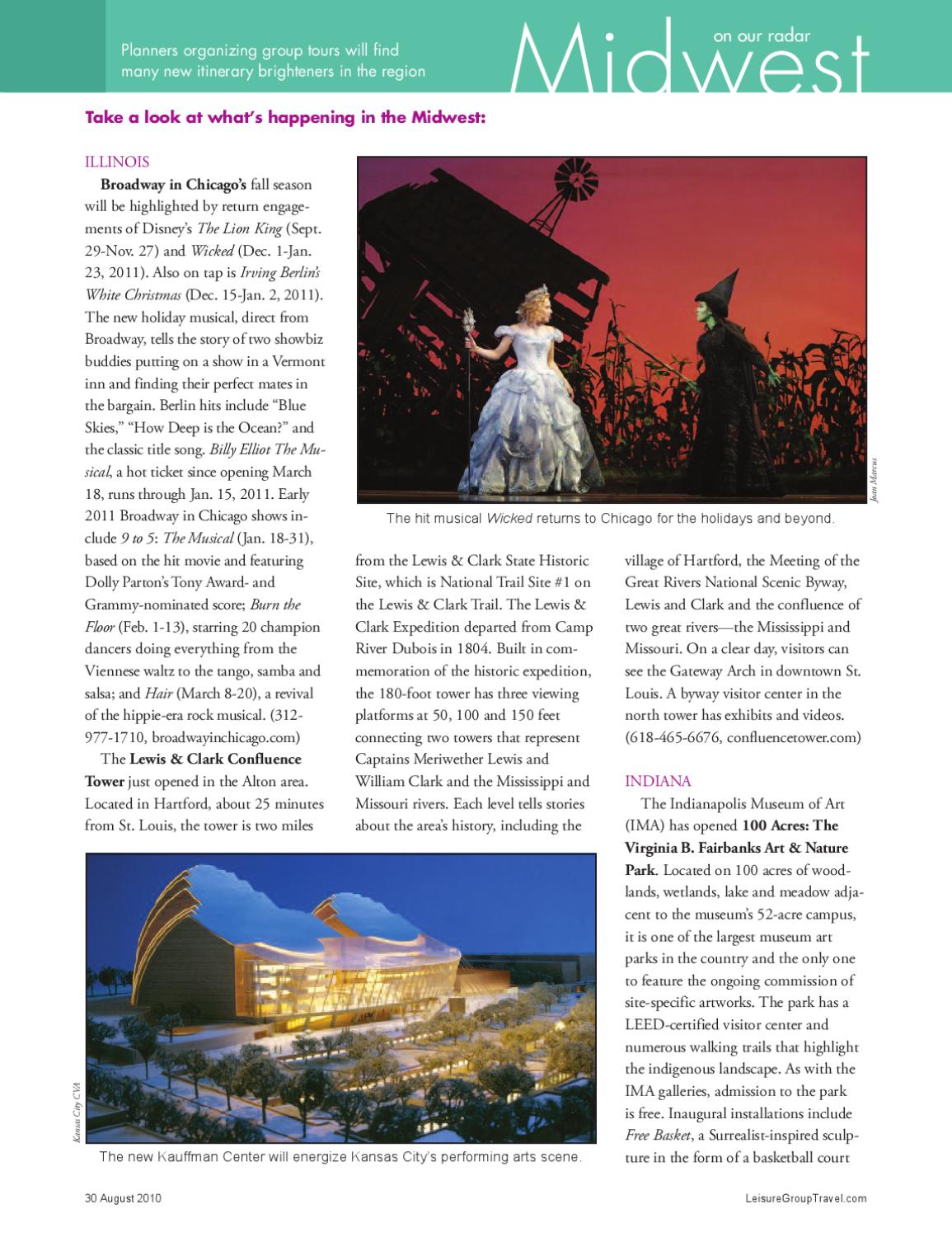 Midwest Travel Itinerary by Premier Travel Media - Issuu