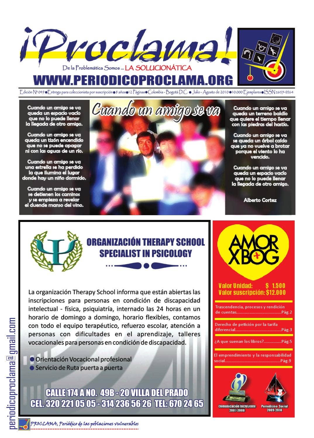 PROCLAMA 49 by PERIÓDICO PROCLAMA - Issuu