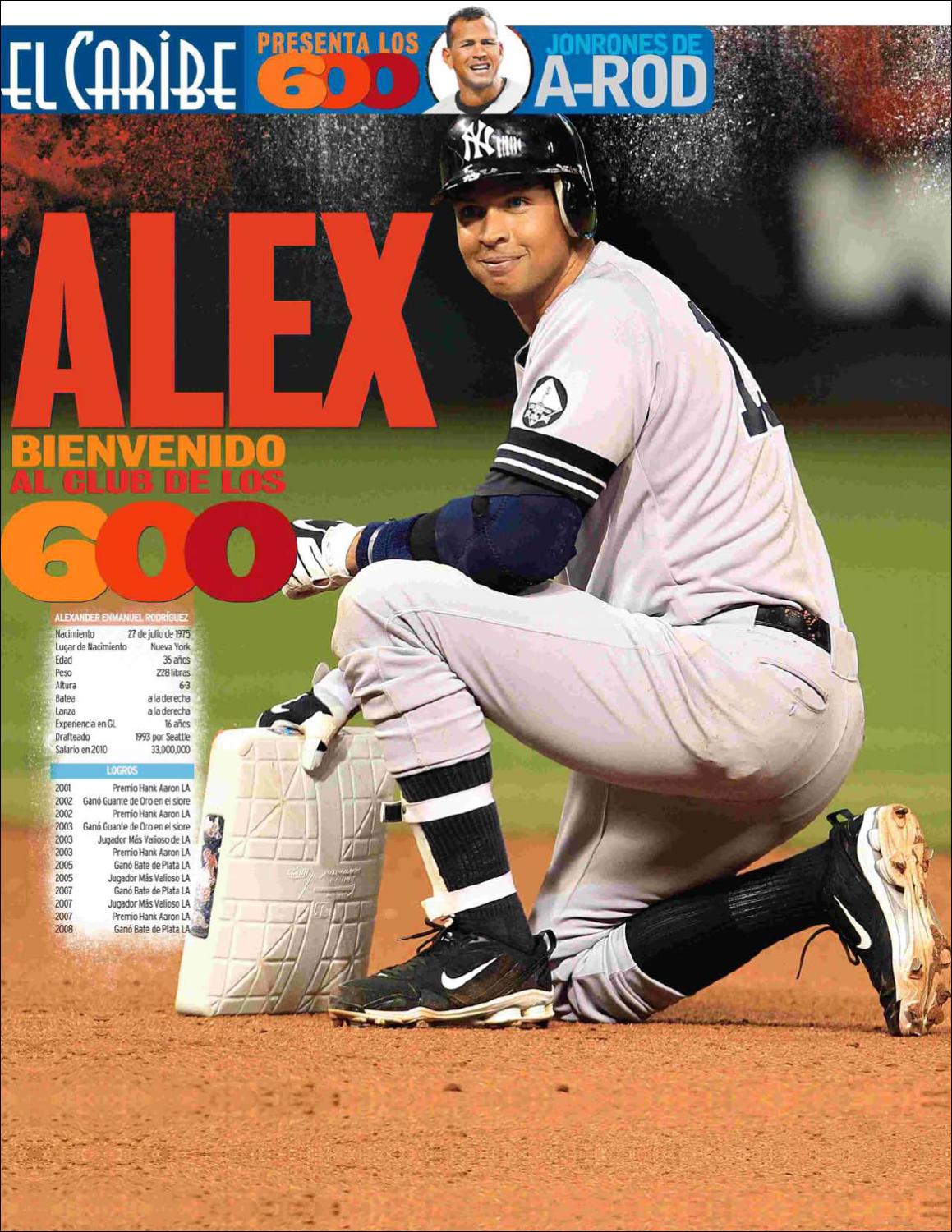 Alex Rodríguez by Periódico elCaribe - Issuu
