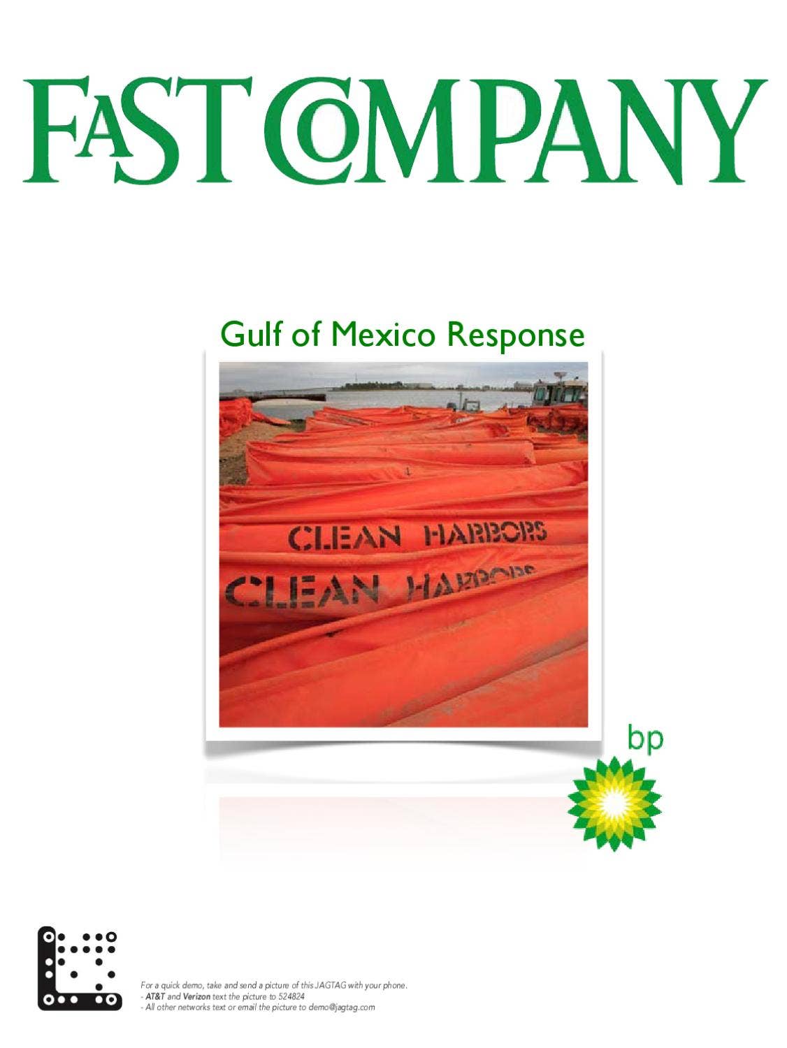 BP - Mockup Example of Magazine Cover Wrap Marketing Campaign by ...