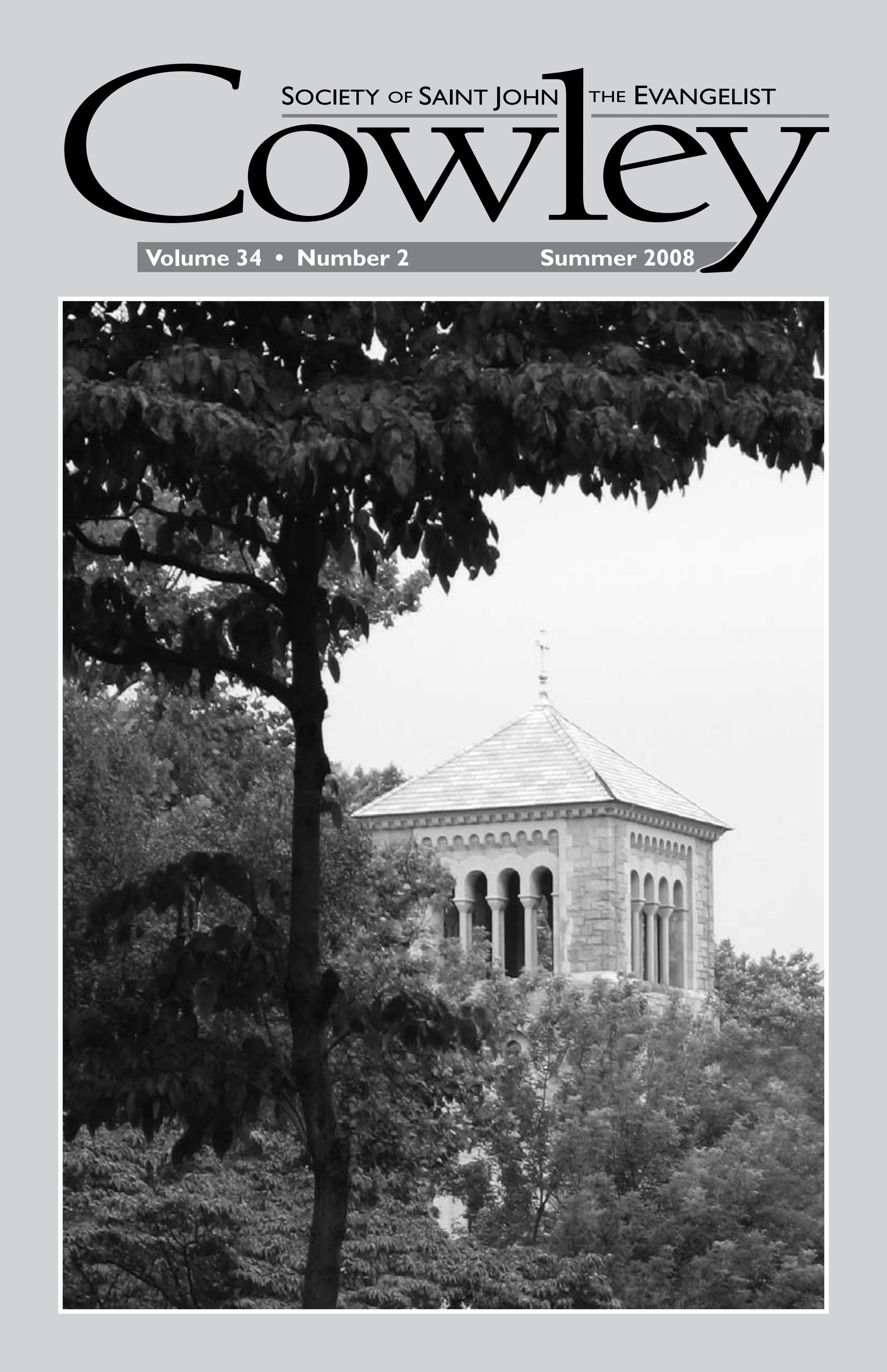 Cowley Magazine - Summer 2008 by Friends of SSJE - Issuu