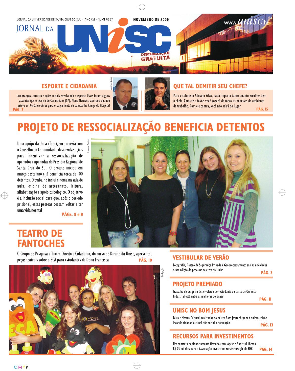 Jornal da UNISC by UNISC Santa Cruz do Sul - Issuu