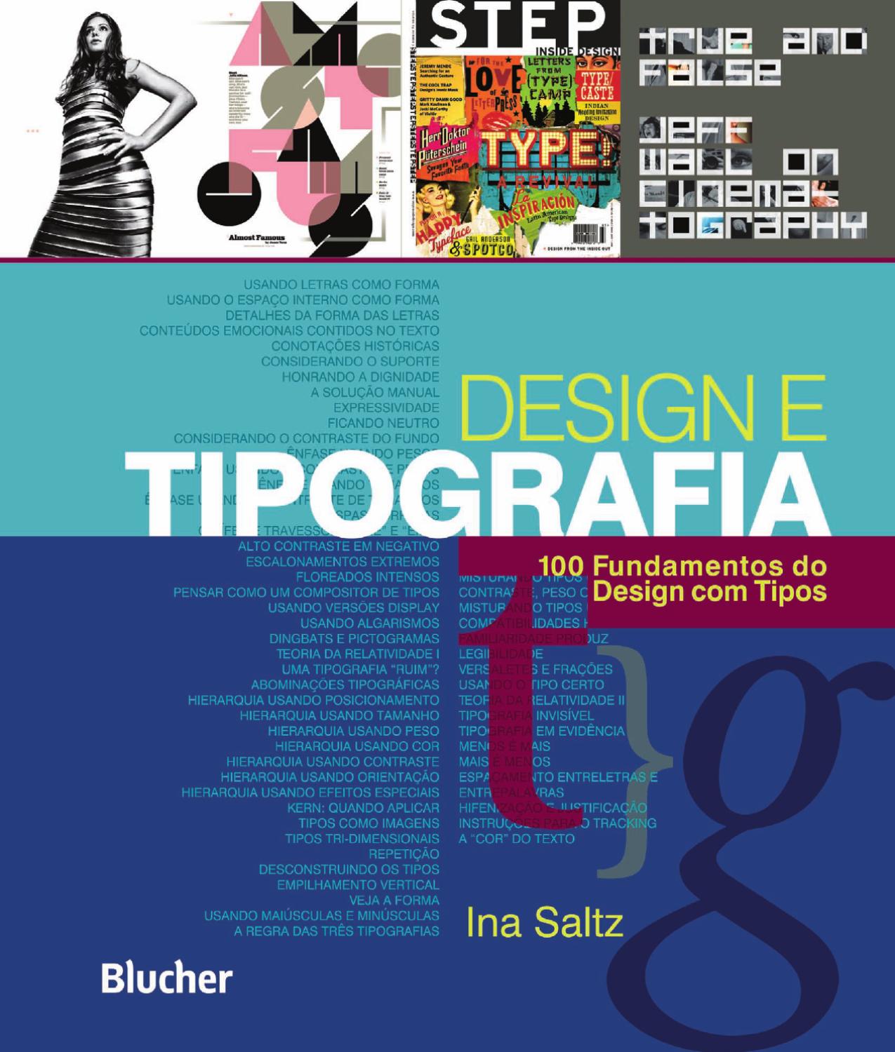 Design e Tipografia by Editora Blucher - Issuu